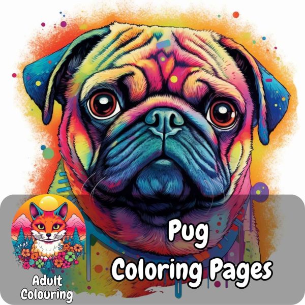 Bring Pugs to Life: The Best Pug Coloring Page Collection ...