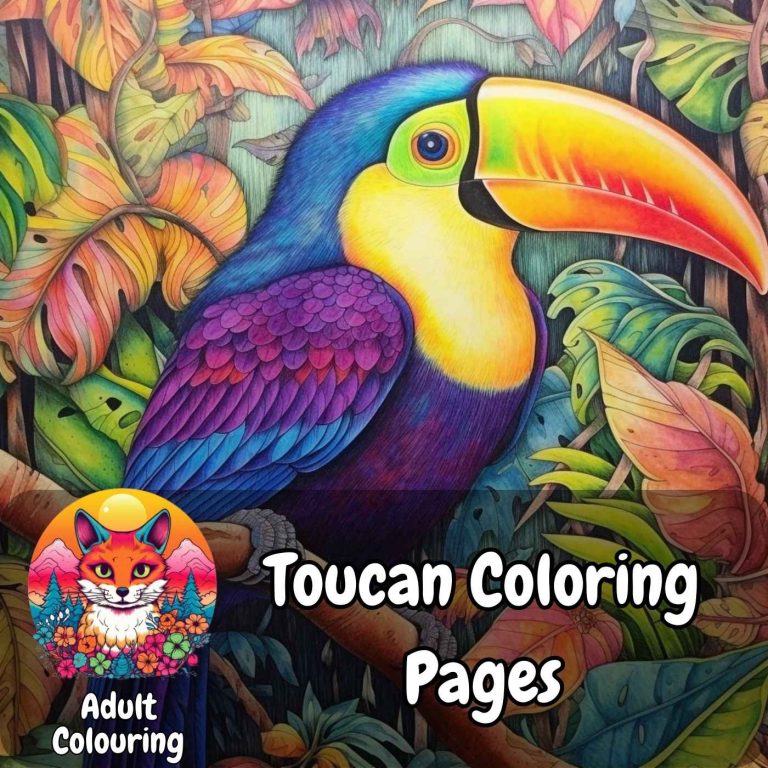 Colors of the Tropics: The Magic of Toucan Coloring Pages ...