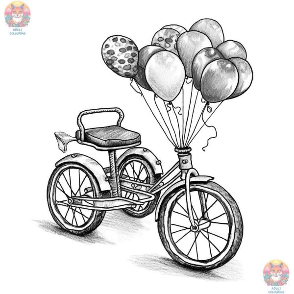 Ultimate Guide to Captivating Bike Coloring Pages - adultcolouring.com