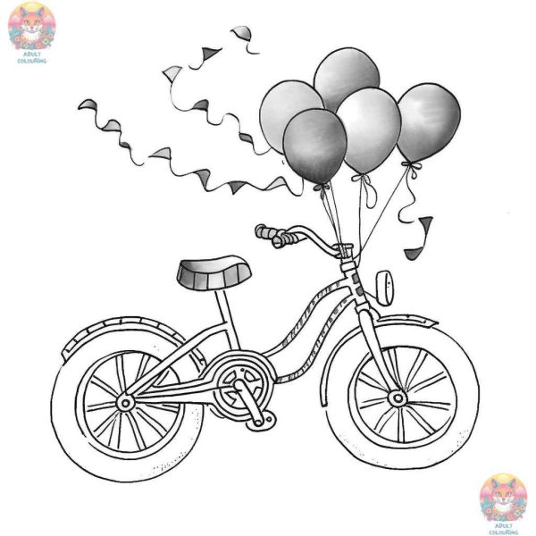 Ultimate Guide to Captivating Bike Coloring Pages - adultcolouring.com