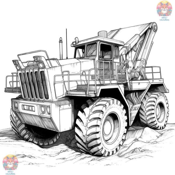 Unleashing Creativity: Exciting Bulldozer Coloring Pages for All Ages ...