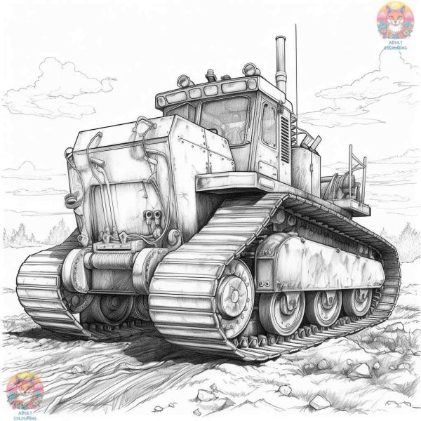 Unleashing Creativity: Exciting Bulldozer Coloring Pages for All Ages ...