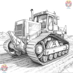Unleashing Creativity: Exciting Bulldozer Coloring Pages for All Ages ...