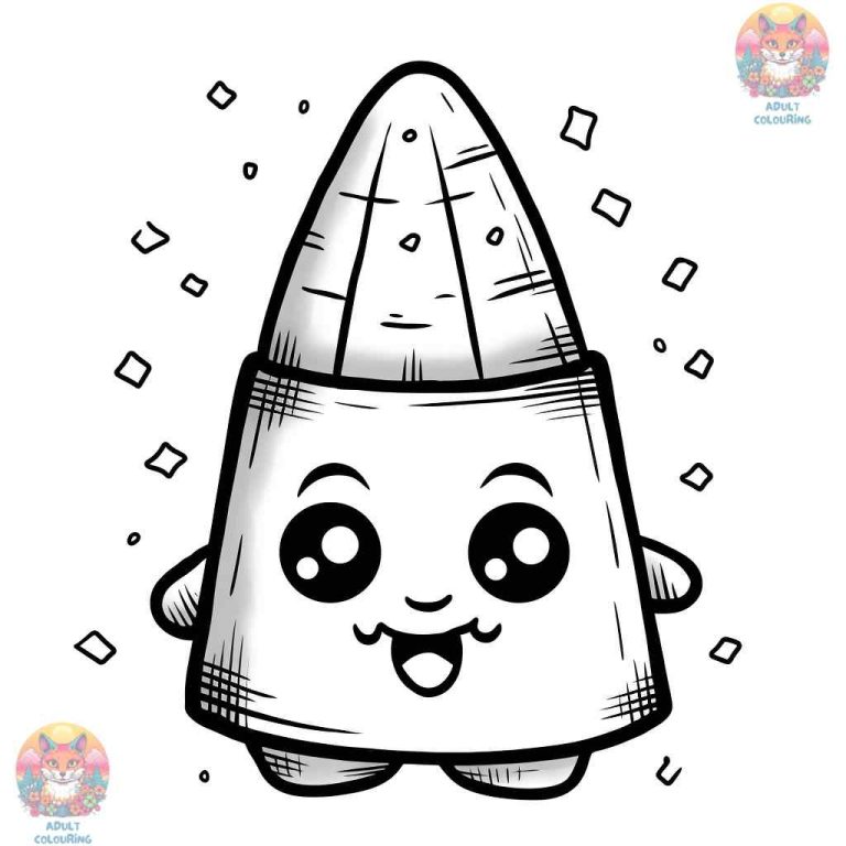 Discover our Unique Candy Corn Coloring Page Collection ...