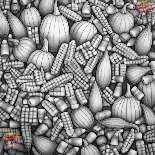 Discover our Unique Candy Corn Coloring Page Collection ...