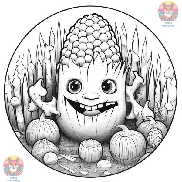 Discover our Unique Candy Corn Coloring Page Collection ...