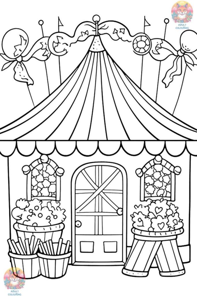 Experience the Festivities: The Best Vibrant Carnival Coloring Pages ...