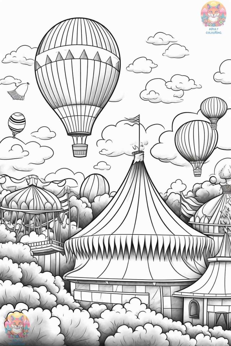 Experience the Festivities: The Best Vibrant Carnival Coloring Pages ...