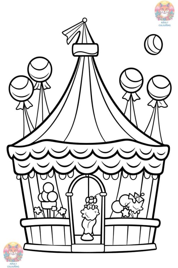 Experience the Festivities: The Best Vibrant Carnival Coloring Pages ...