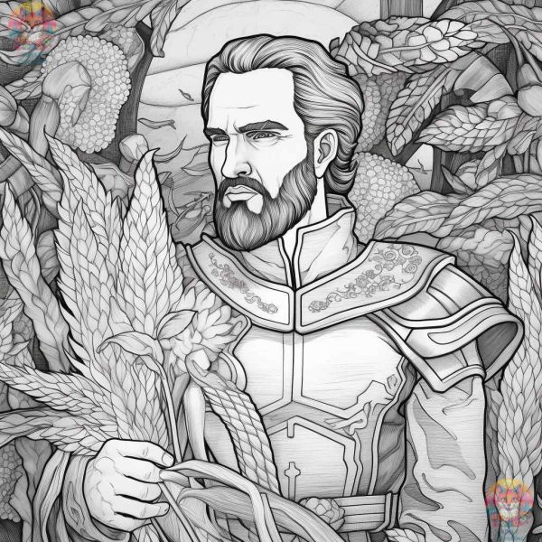 A-maize-ing Corn Coloring Pages - adultcolouring.com