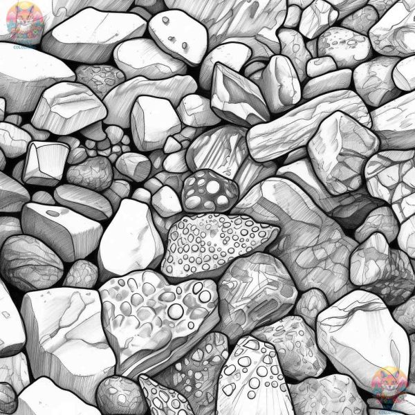 Sparkle & Shine: An Exciting Journey Through Crystals Coloring Pages ...