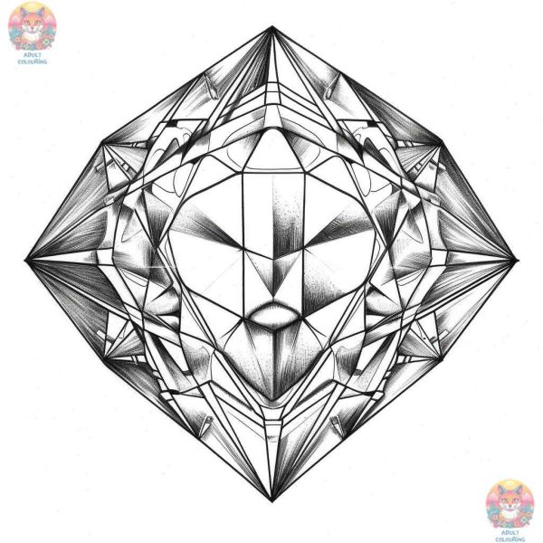 Shiny Things: the Best Diamond Coloring Page Collection ...