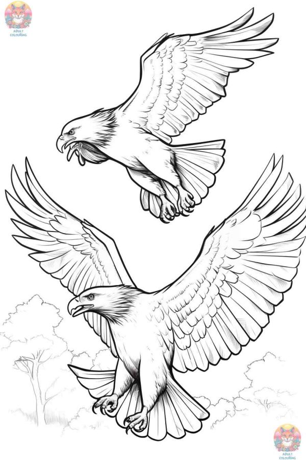 Eagles: Exclusive Tour of Our Coloring Collection! - adultcolouring.com