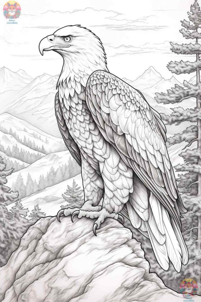 Eagles: Exclusive Tour of Our Coloring Collection! - adultcolouring.com