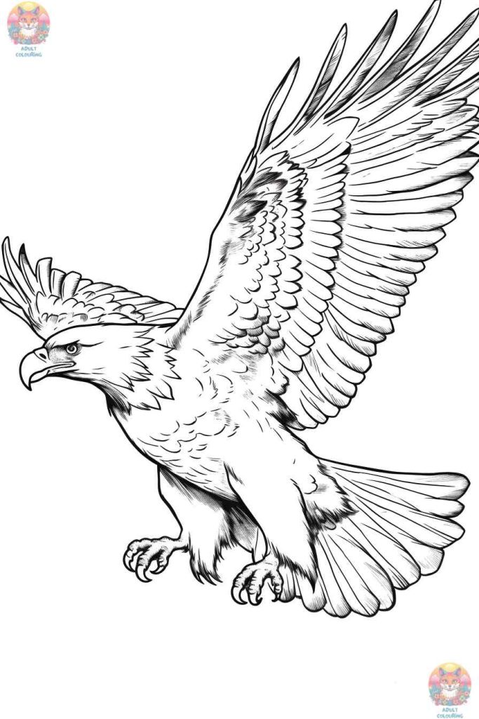 Eagles: Exclusive Tour of Our Coloring Collection! - adultcolouring.com