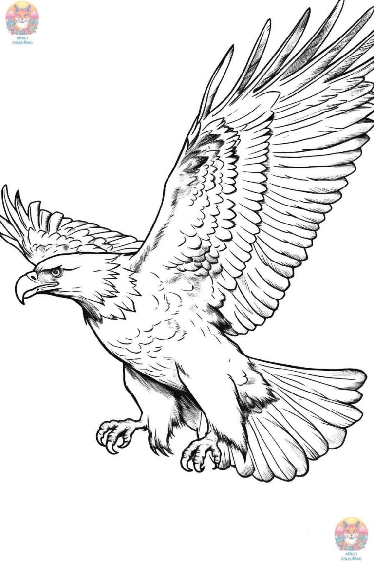 Eagles: Exclusive Tour of Our Coloring Collection! - adultcolouring.com