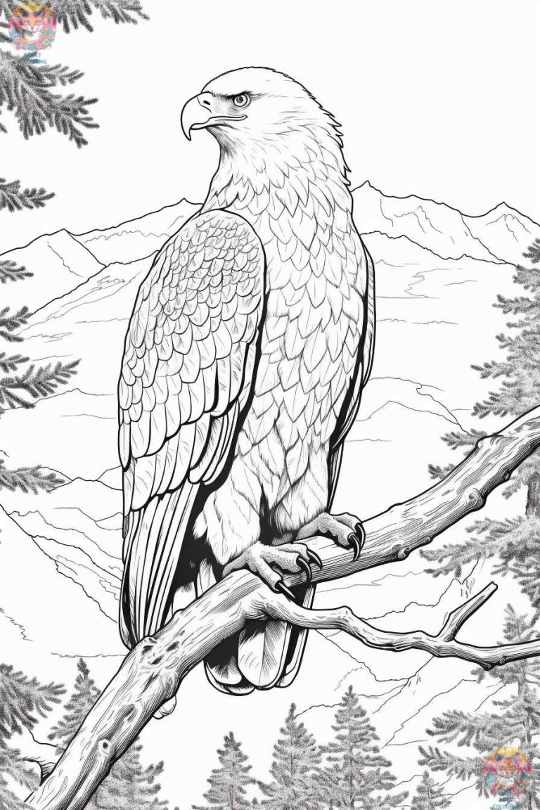 Eagles: Exclusive Tour of Our Coloring Collection! - adultcolouring.com