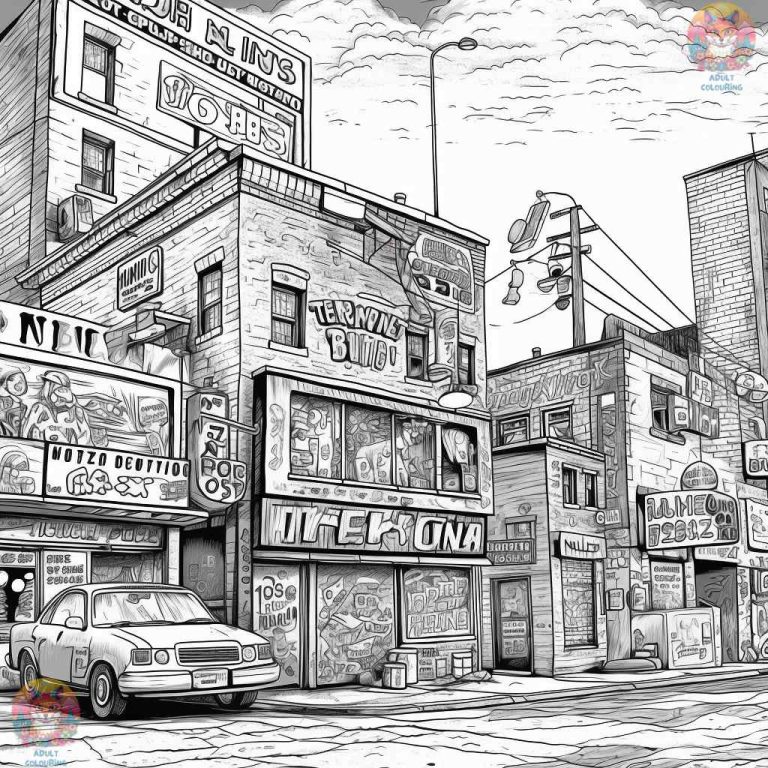 The Ultimate Grunge Aesthetic Coloring Pages Guide - adultcolouring.com