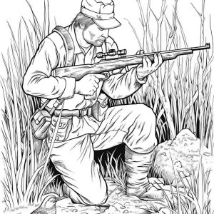 Discover The Best Most Thrilling Hunting Coloring Pages ...
