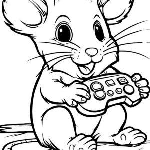 Adorable Mouse Coloring Pages You'll Love - adultcolouring.com