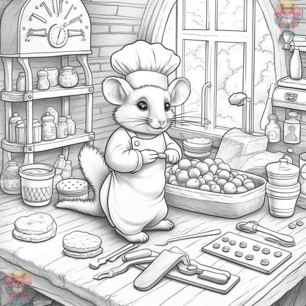 Adorable Mouse Coloring Pages You'll Love - adultcolouring.com