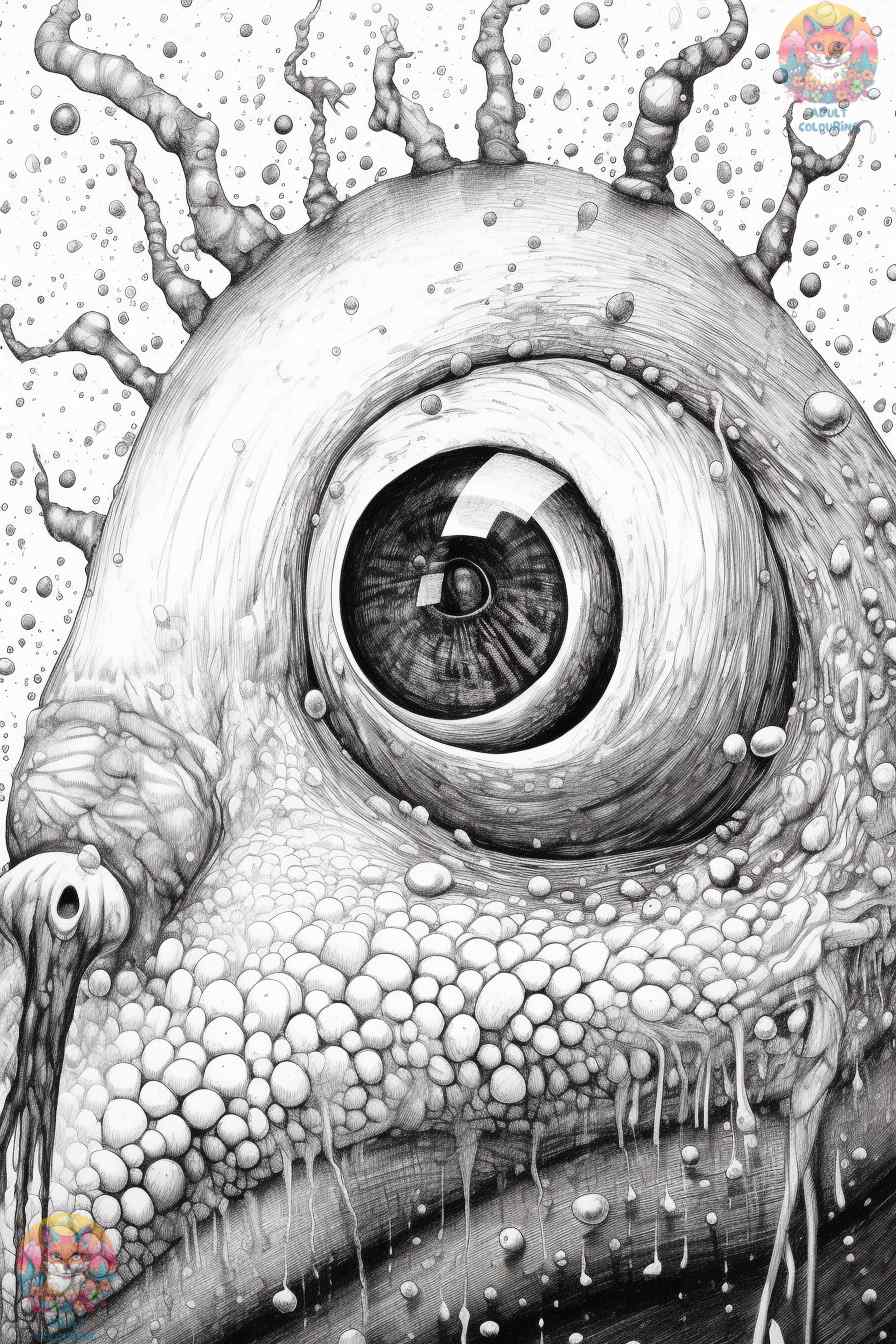 Introducing Our Awesome Snail Coloring Page Collection - adultcolouring.com