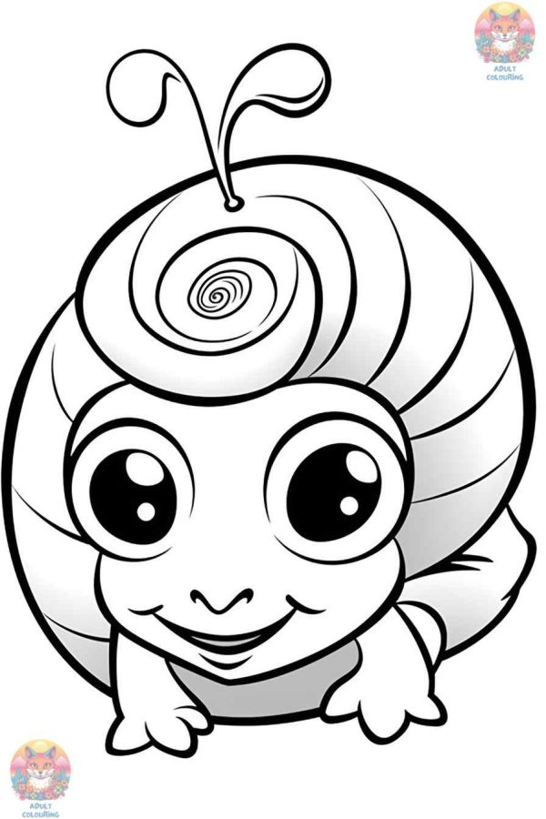 Introducing Our Awesome Snail Coloring Page Collection - adultcolouring.com