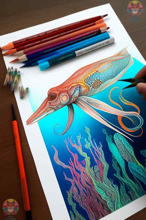 A Deep Dive Into the Best Squid Coloring Pages - adultcolouring.com