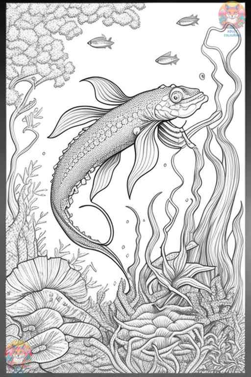 A Deep Dive Into the Best Squid Coloring Pages - adultcolouring.com