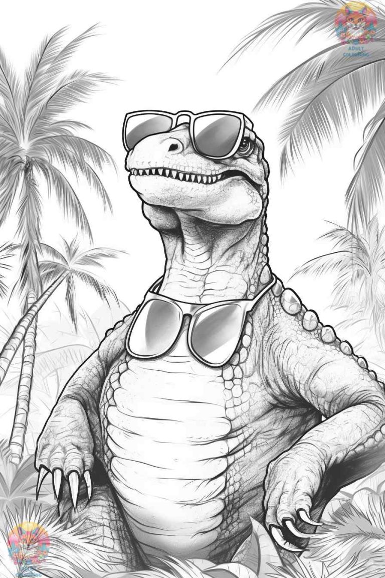 The Coolest Sunglasses Coloring Page Collection is Here ...