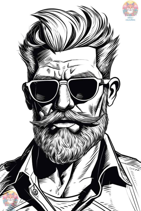 The Coolest Sunglasses Coloring Page Collection is Here ...