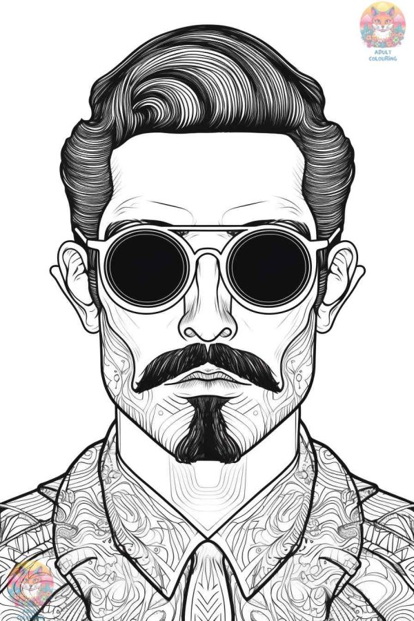 The Coolest Sunglasses Coloring Page Collection is Here ...