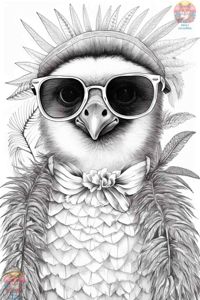 The Coolest Sunglasses Coloring Page Collection is Here ...