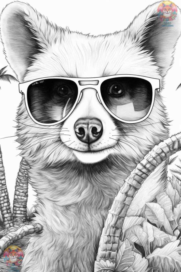 The Coolest Sunglasses Coloring Page Collection is Here ...