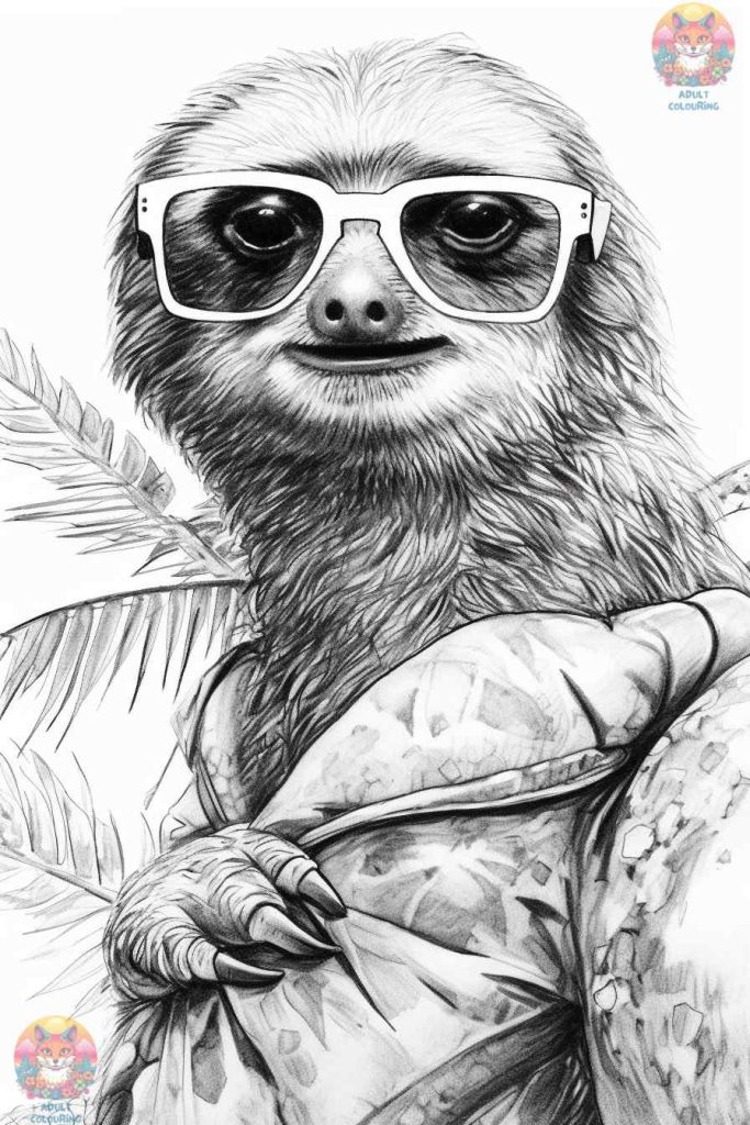 The Coolest Sunglasses Coloring Page Collection is Here ...
