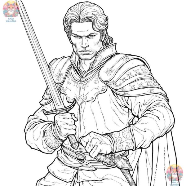Forge Your Adventure: Experience our Unique Sword Coloring Pages ...
