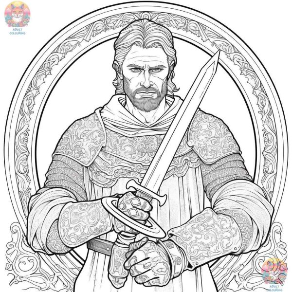 Forge Your Adventure: Experience our Unique Sword Coloring Pages ...