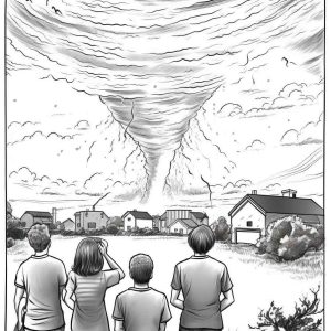 Twist and Shout: Uncover the Thrill with Unique Tornado Coloring Pages ...