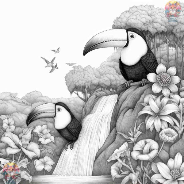 Colors of the Tropics: The Magic of Toucan Coloring Pages ...