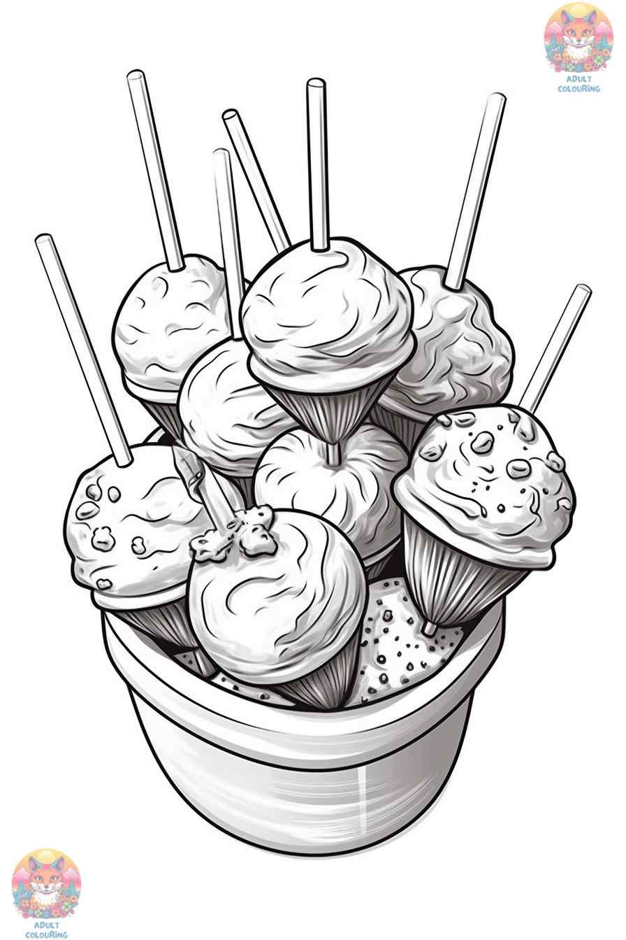 Colorful Cravings: Sweet Chocolate Coloring Pages for All ...