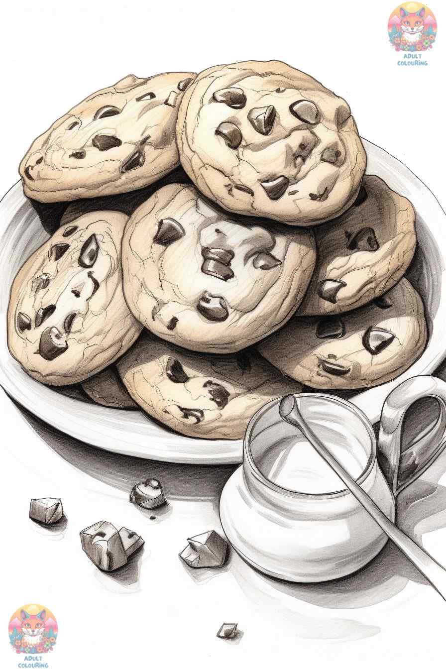 Colorful Cravings: Sweet Chocolate Coloring Pages for All ...