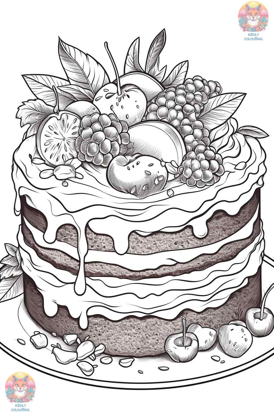 Colorful Cravings: Sweet Chocolate Coloring Pages for All ...