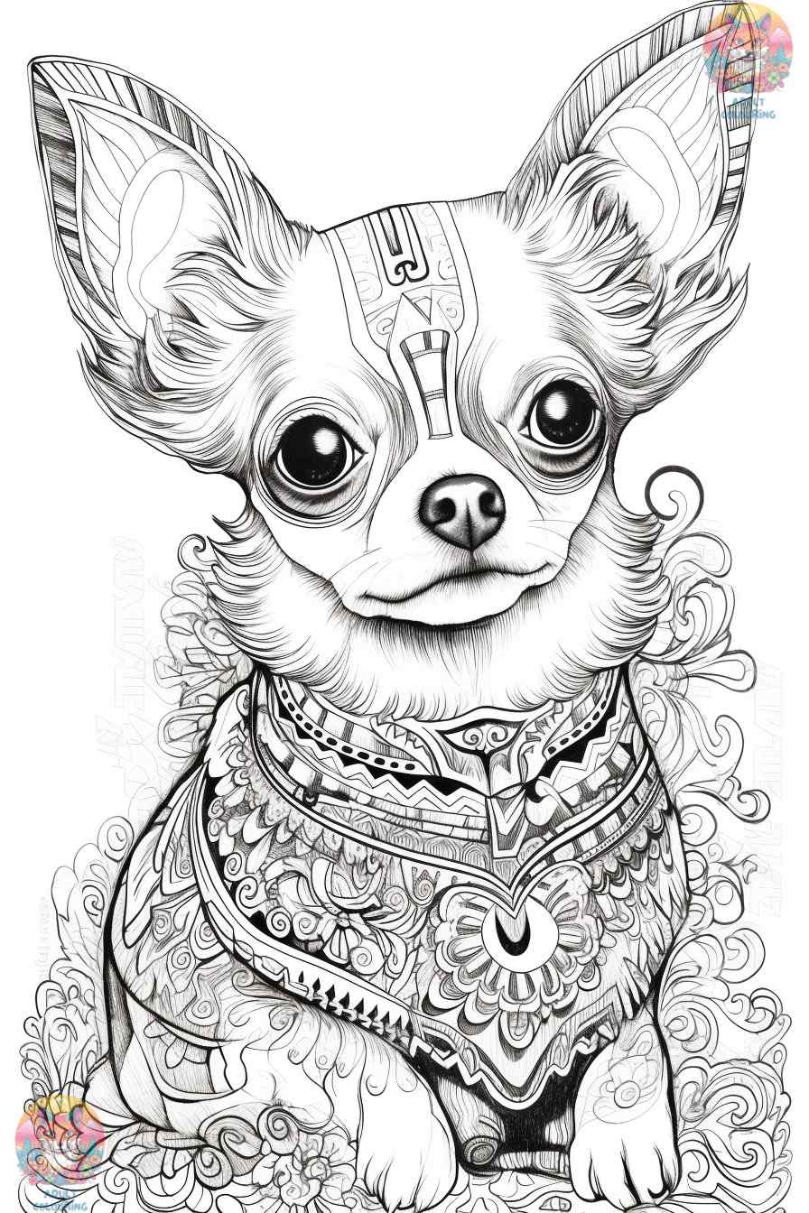 Small Dogs, Big Personality: An Introduction to Chihuahua Coloring ...