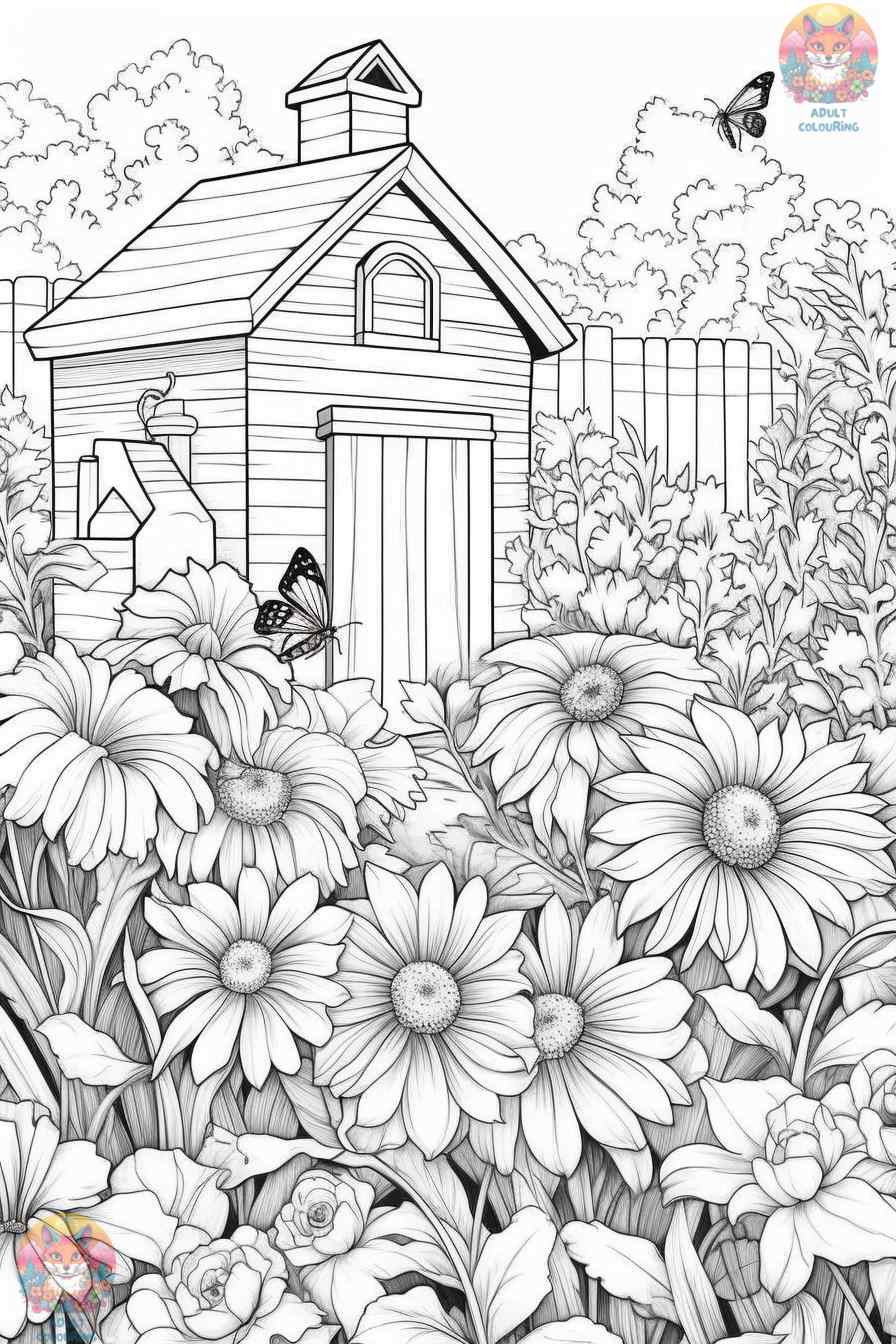 Summertime Fun with Colors: Free Printable Summer Coloring Pages ...