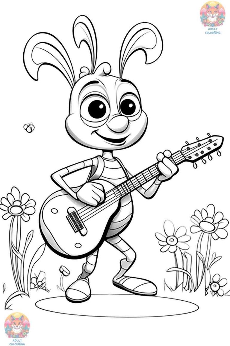 The World of Ants: Free Ant Coloring Pages - adultcolouring.com