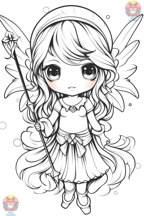 Bring Kawaii to Life: Free Chibi Coloring Pages - adultcolouring.com