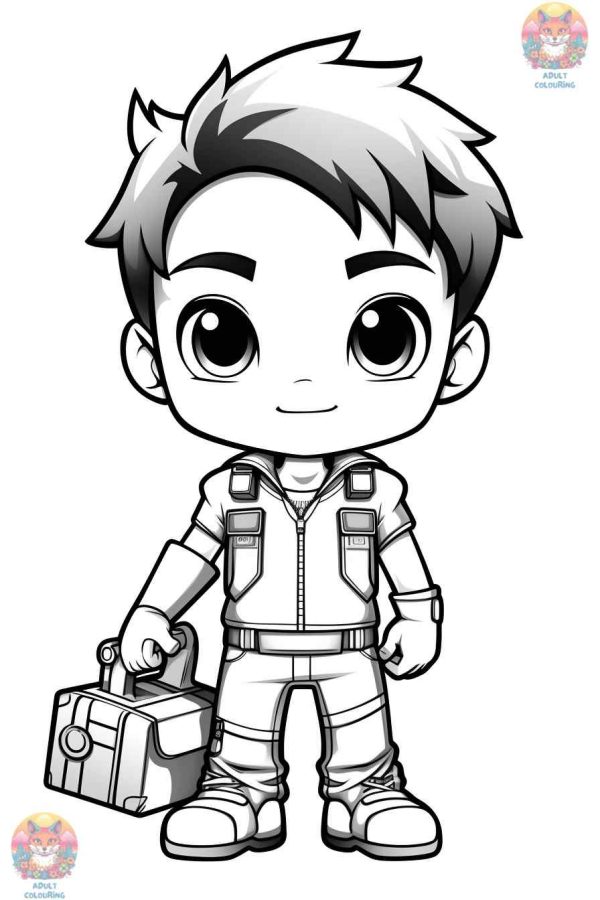 Bring Kawaii to Life: Free Chibi Coloring Pages - adultcolouring.com