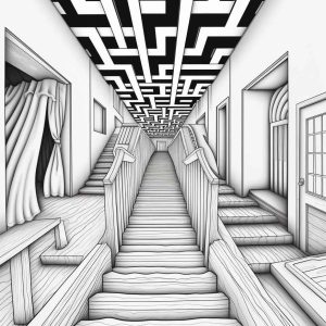 Optical Illusions Coloring Pages: A Kaleidoscope for the Eyes and Mind ...