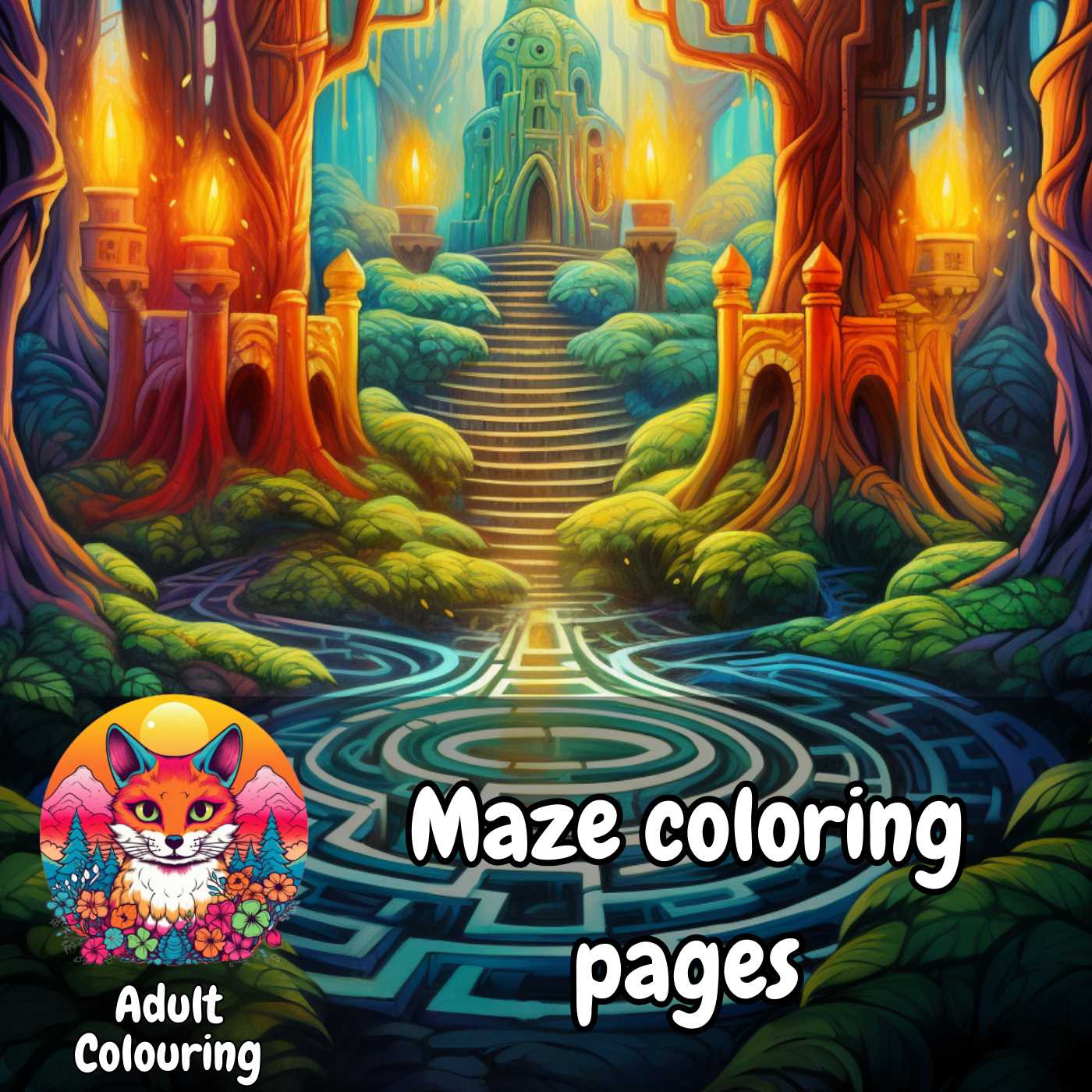 Fantasy - adultcolouring.com