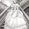 Victorian Ladies Coloring Pages: : A Colorful Journey Through Time and ...